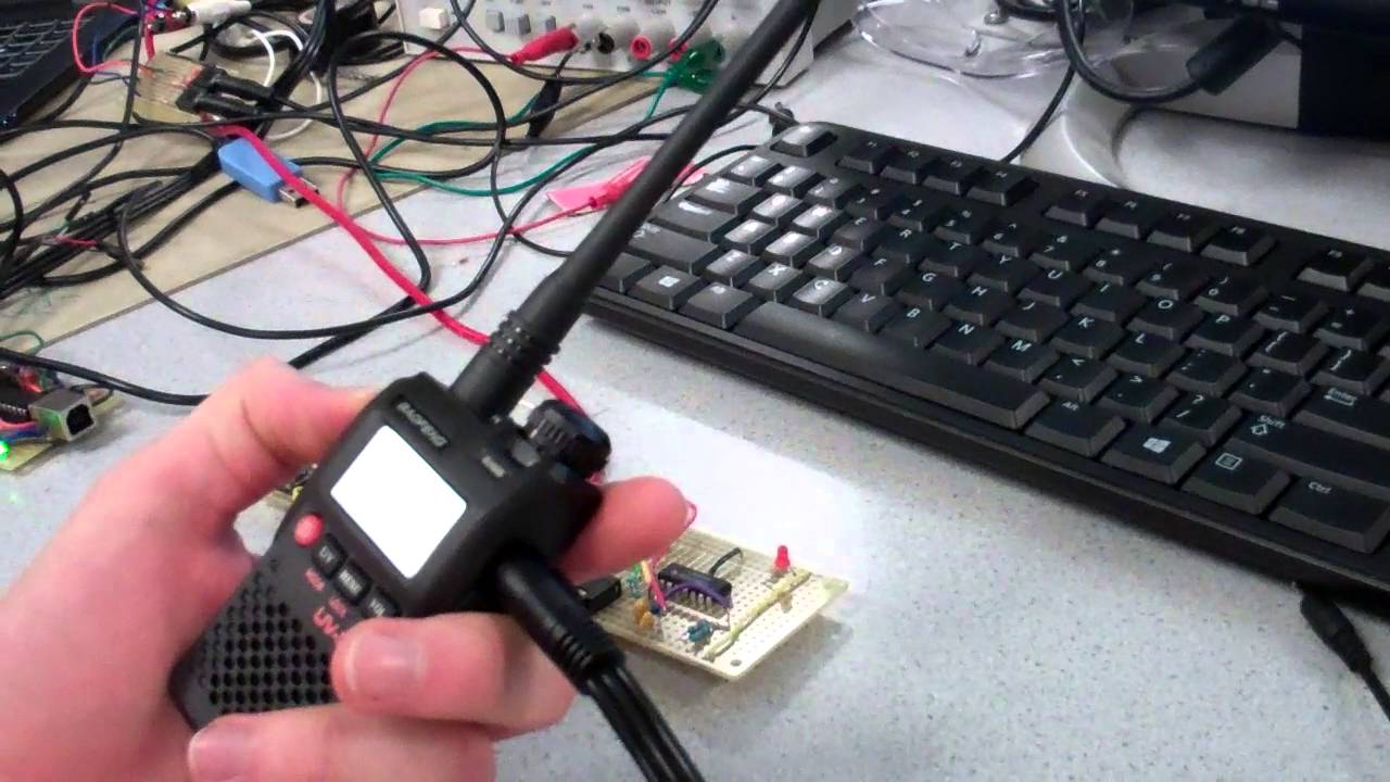Audio modem over radio - YouTube