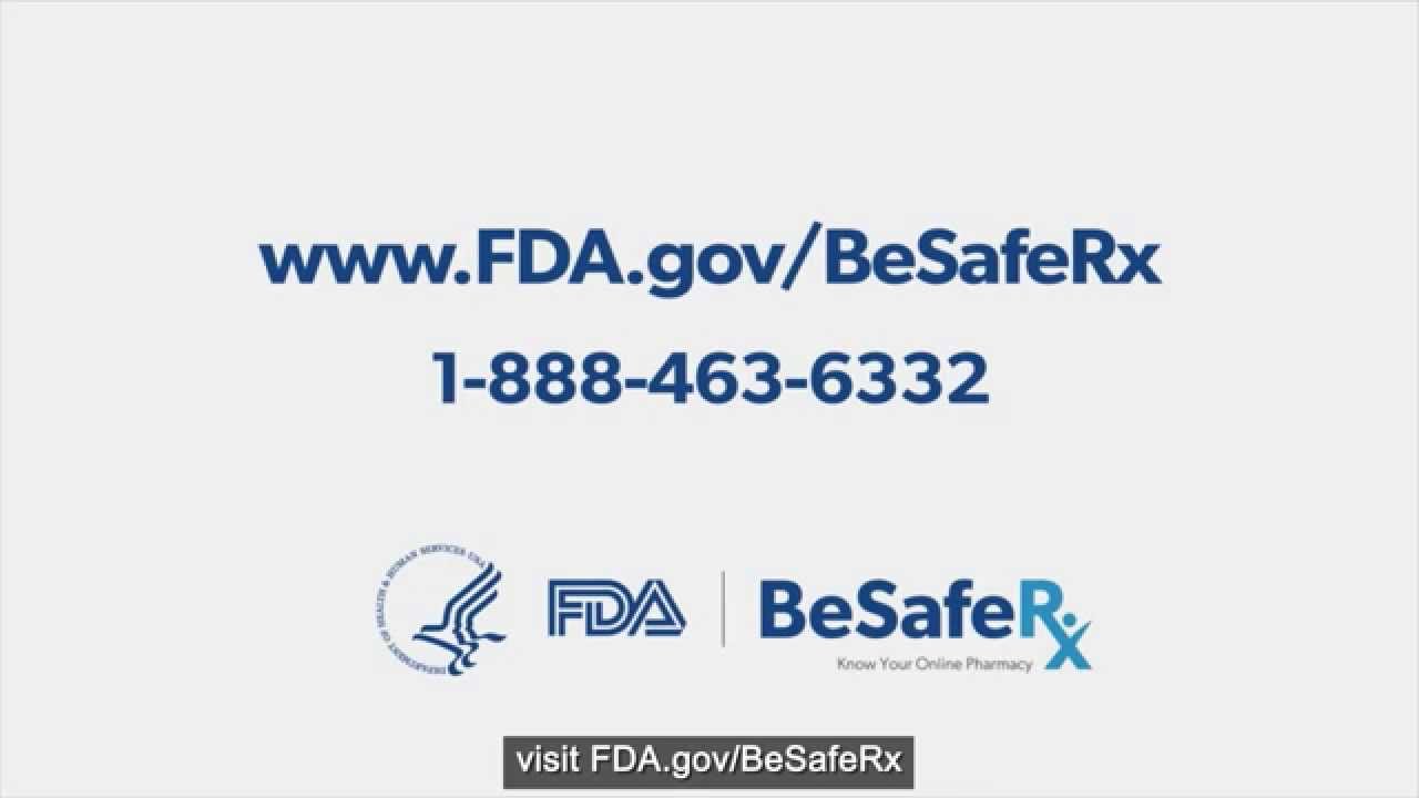 FDA TV PSA "BeSafeRx" - YouTube