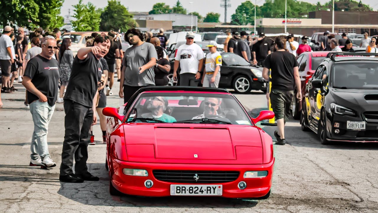 Supercars take over Buffalo Cars and Coffee! - 812, Rx7, ACR Vipers, 1 ...