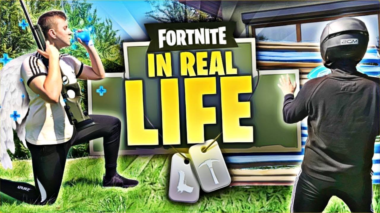 FORTNITE W REALU! - YouTube