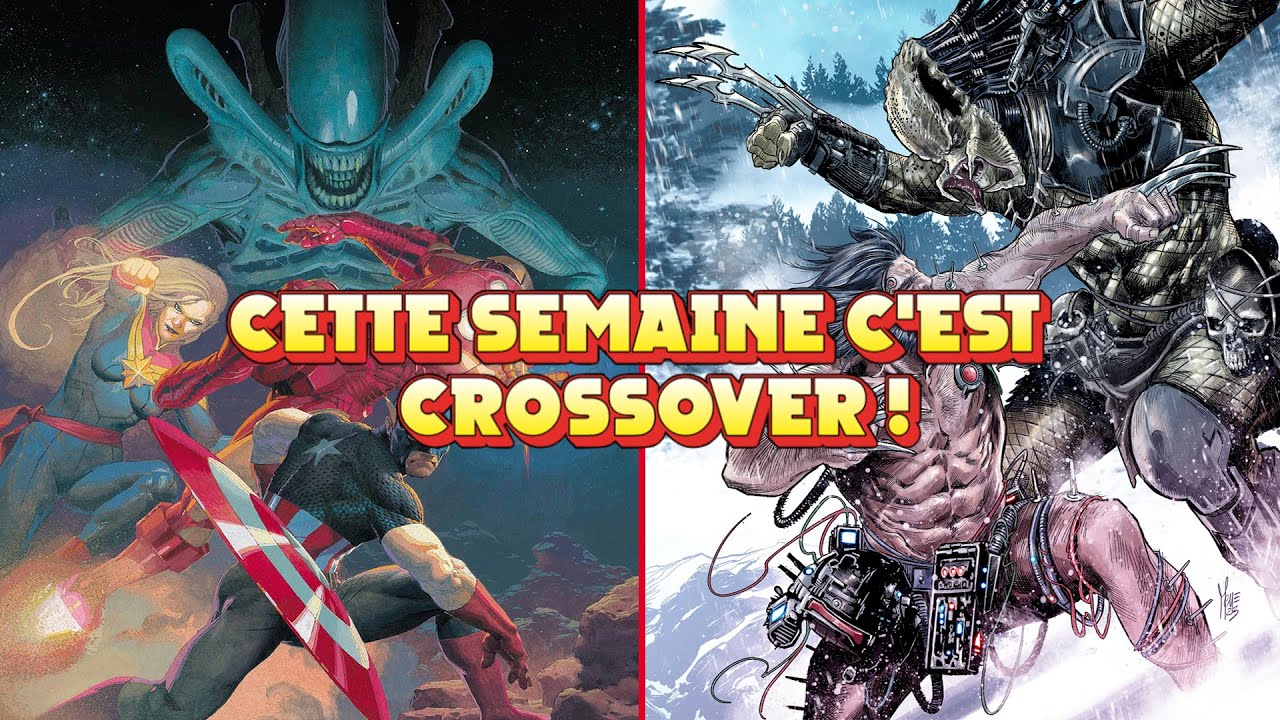 ComiX de la Semaine : Aliens Vs Avengers & Predator Vs Wolverine - YouTube
