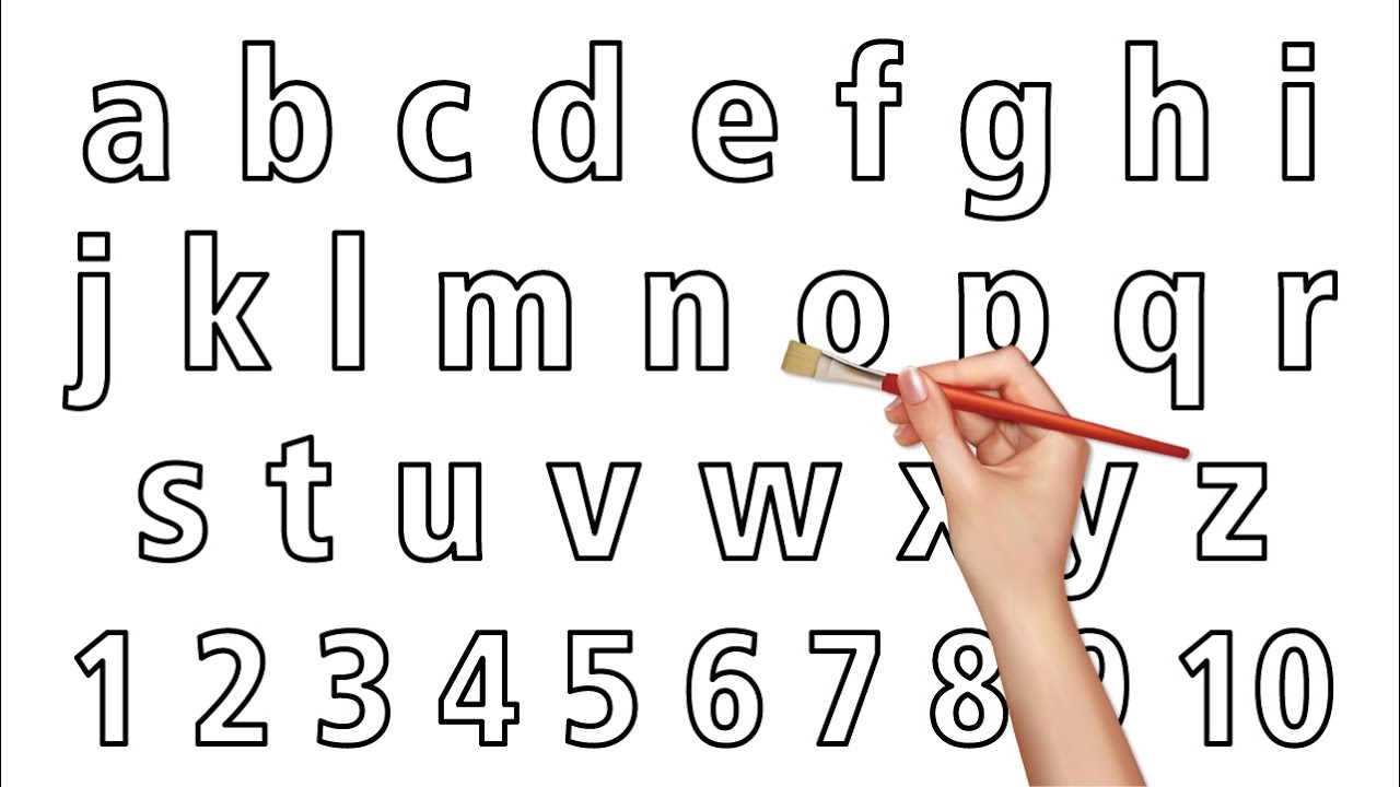 How to Write Letters for Children - Teaching Writing ABC for Preschool ...