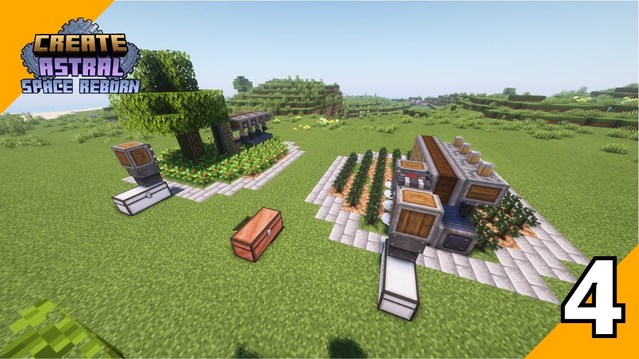 Farm a Oak et Rubber tree - EP4 - Create : Astral - YouTube