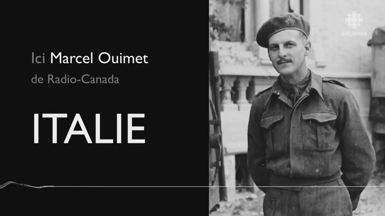 Noël sur la ligne de feu avec Marcel Ouimet en 1943 - YouTube