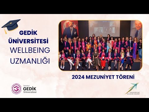 Gedik Üniversitesi Wellbeing Uzmanlığı  Sertifika Programı 7.Dönem Mezuniyeti