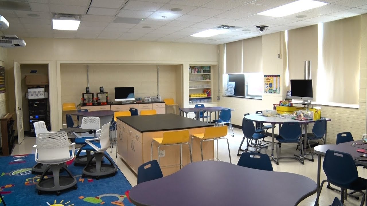 First Look at New Lab School - YouTube