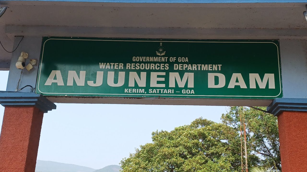 Live #Anjunem Dam Kerim sattari goa #fact may be available water till ...