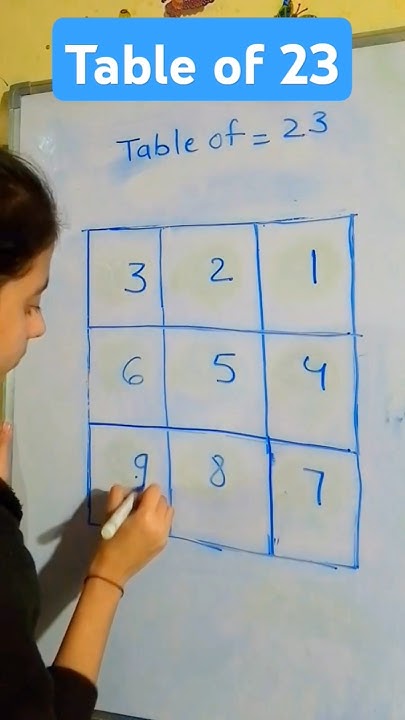 Table of 23 maths trick #table #maths #shorts #tabletrick #mathstrick ...