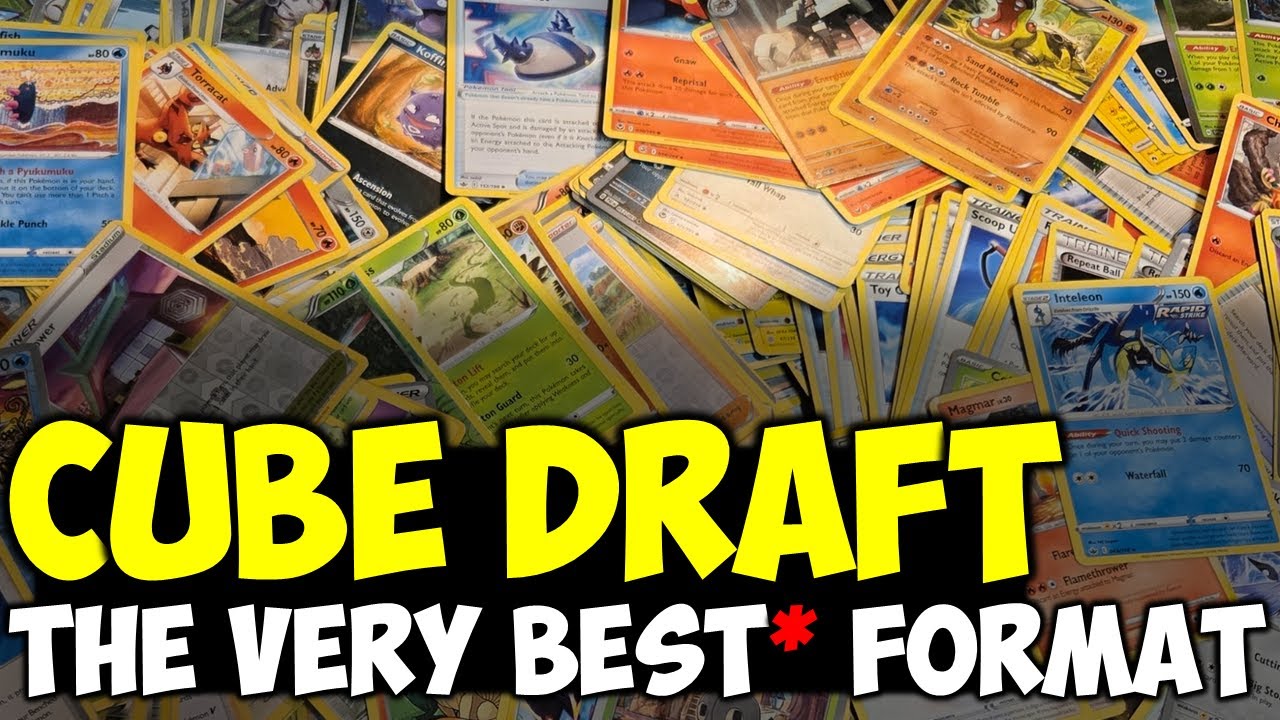 Cube Drafting: The Very Best* Pokémon TCG Format - YouTube