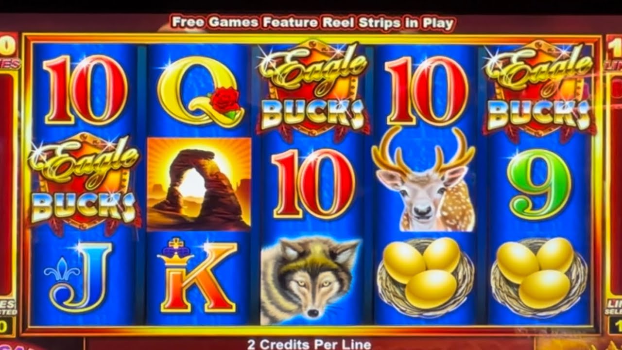 Eagle Bucks Slot Machine Nice Win Double Bonus With No String Attached ...