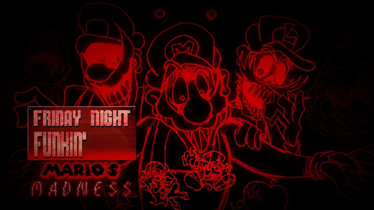 [Friday Night Funkin'] vs (MARIO MADNESS) "Mario.exe" - YouTube