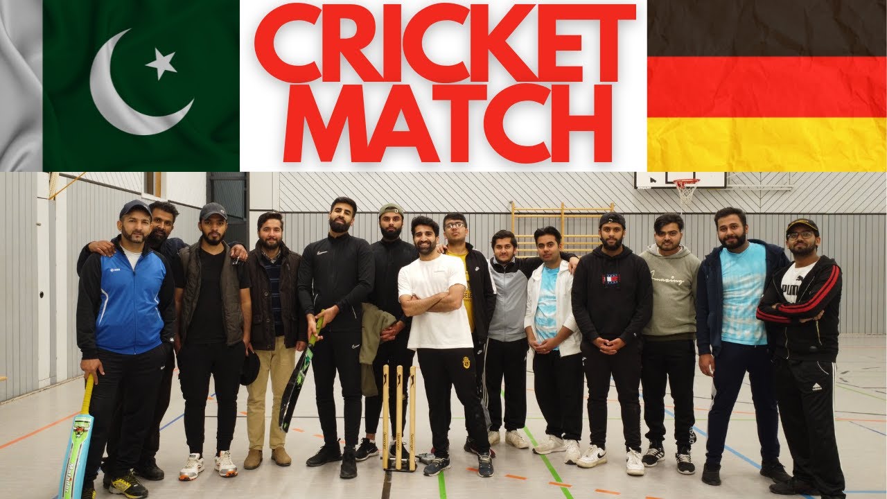 How Pakistani Play CRICKET in Germany |#cricket #germany - YouTube