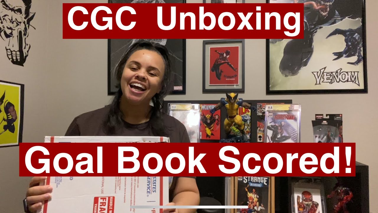 UNBOXING A CGC COMIC AND GOAL BOOK SCORED!!! - YouTube