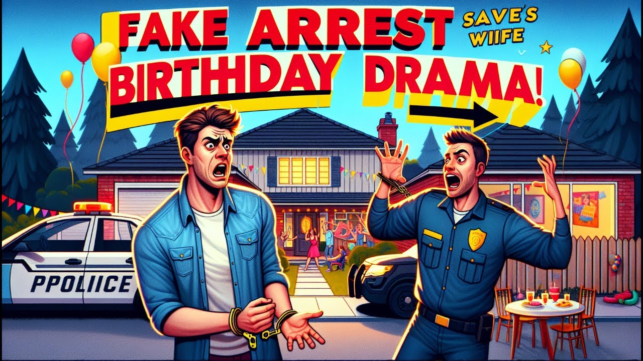 Fake Arrest Saves Bro from Wife's Birthday Drama! - YouTube