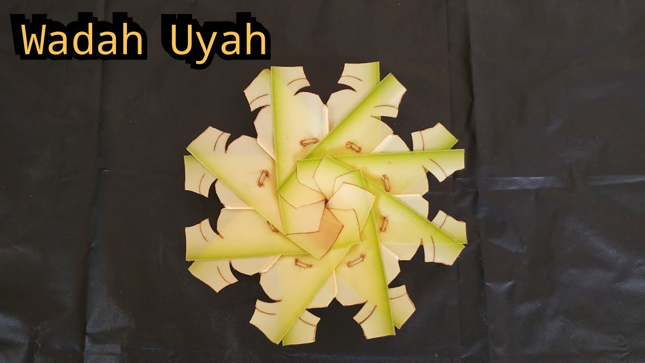 CARA BUAT WADAH UYAH SEDERHANA - YouTube