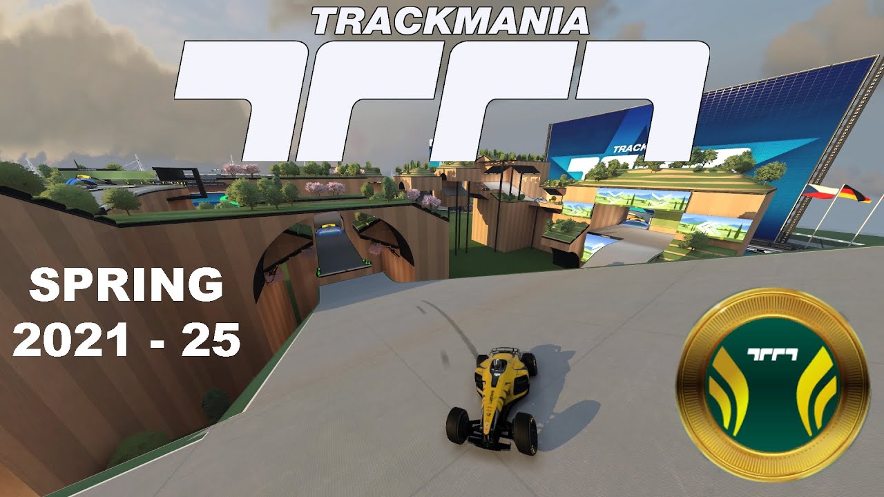 Trackmania 2020 - Spring 2021 - 25 (Author Medal) - YouTube