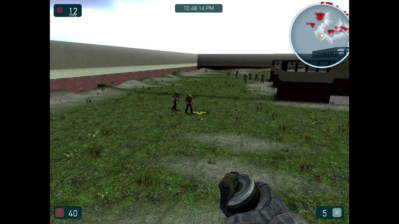 Gmod zombie survival+download map - YouTube