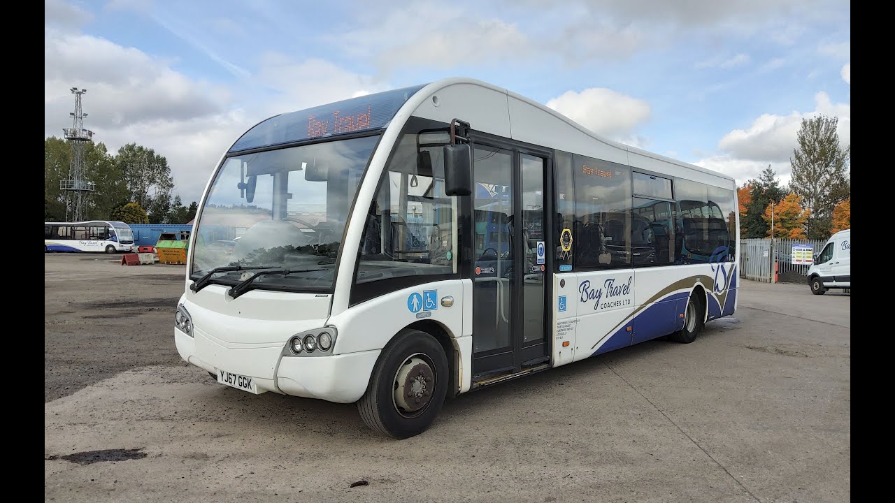 YJ67 GGU - 2017 (67) Optare M9250SR Solo - YouTube