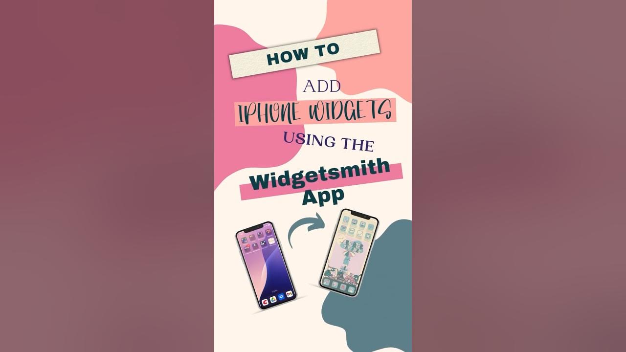 How to Change iPhone and iPad Widgets with Widgetsmith - YouTube