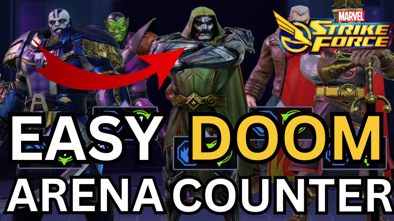 EASY TRICK TO COUNTER DOOM IN ARENA | Arena | MARVEL Strike Force | MSF ...