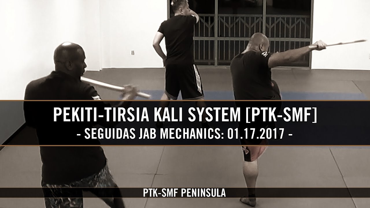 Pekiti Tirsia Kali [PTK-SMF]: Seguidas jab breakdown - YouTube