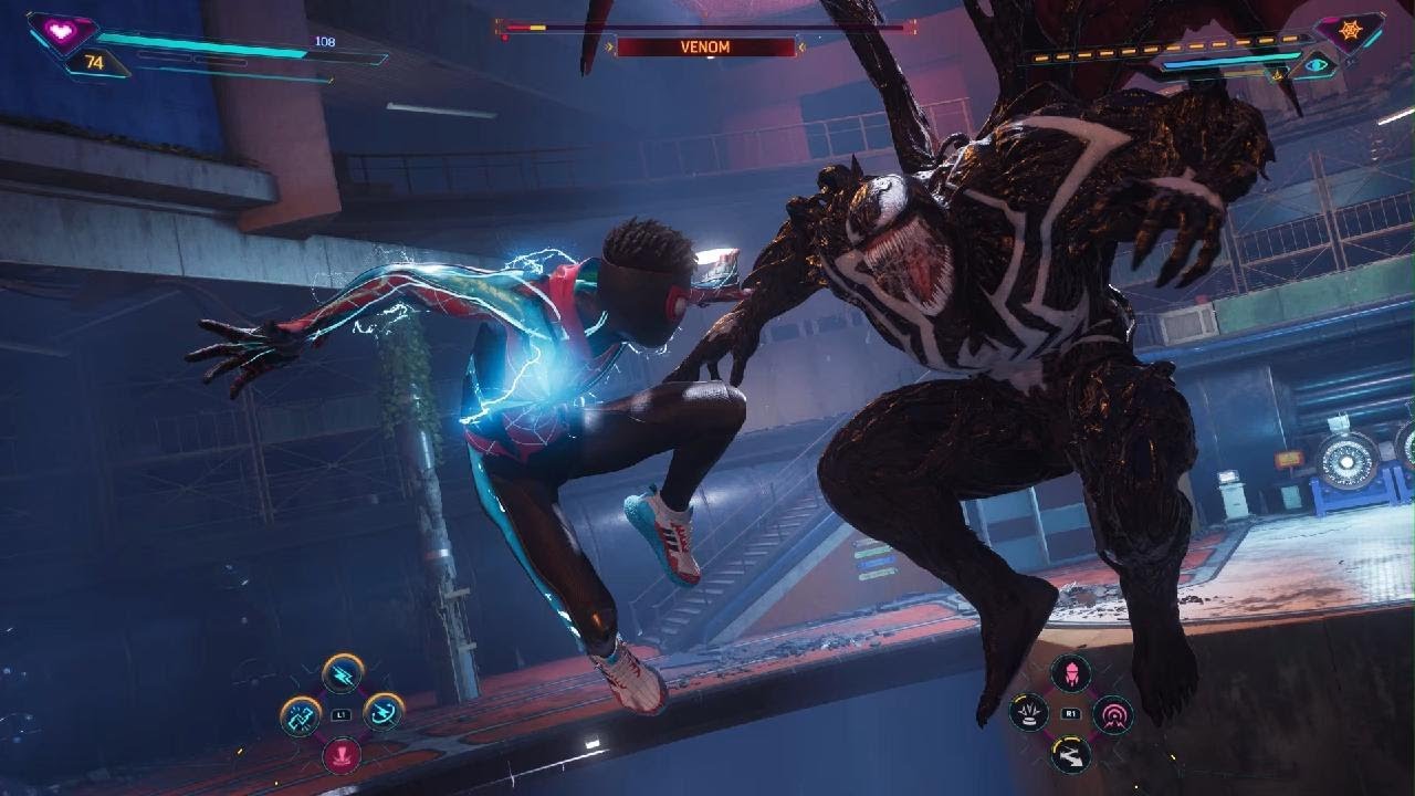 Marvel's Spider-Man 2 Miles Morales VS Venom Part 1 - YouTube