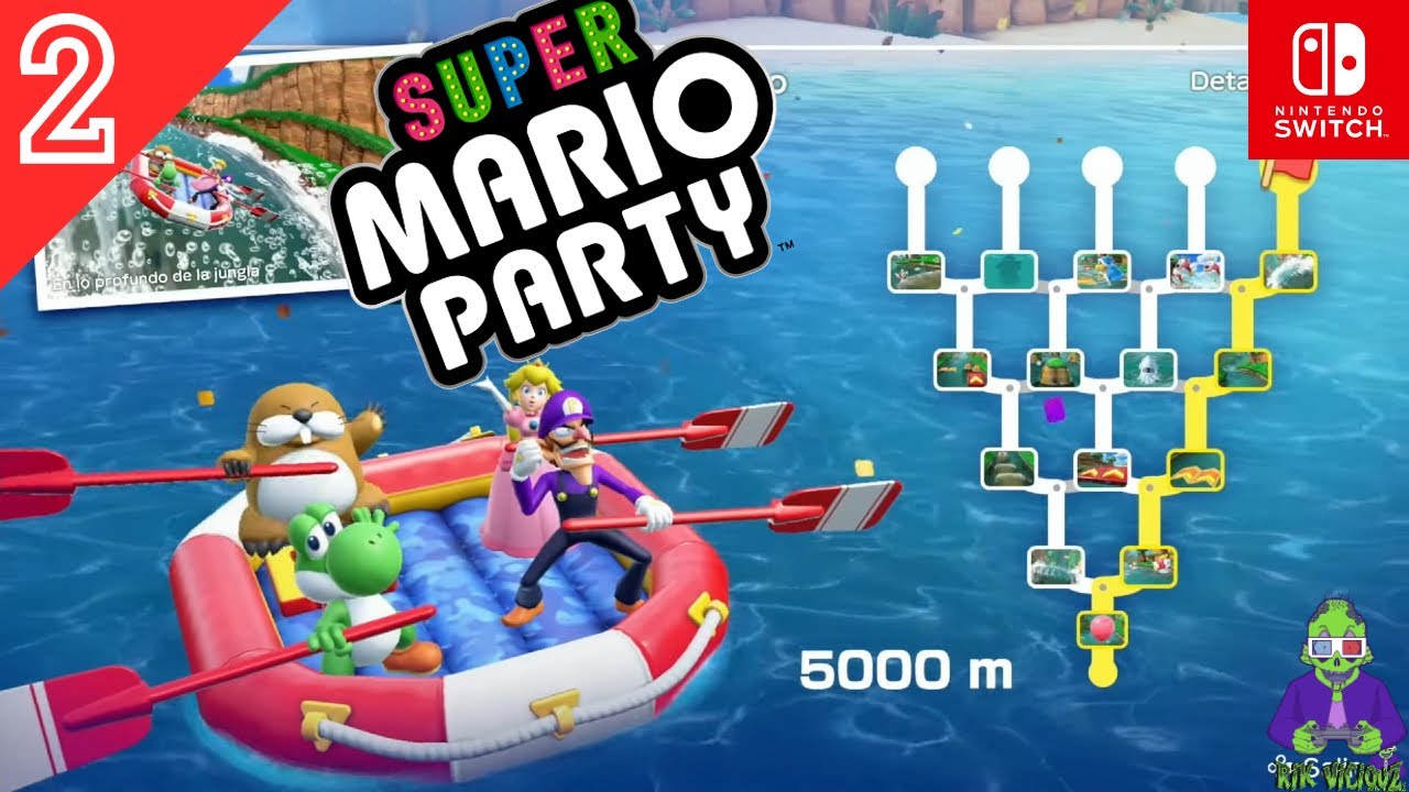 Super Mario Party - All Gems Coop 2 Players Nintendo Switch Full Game ...
