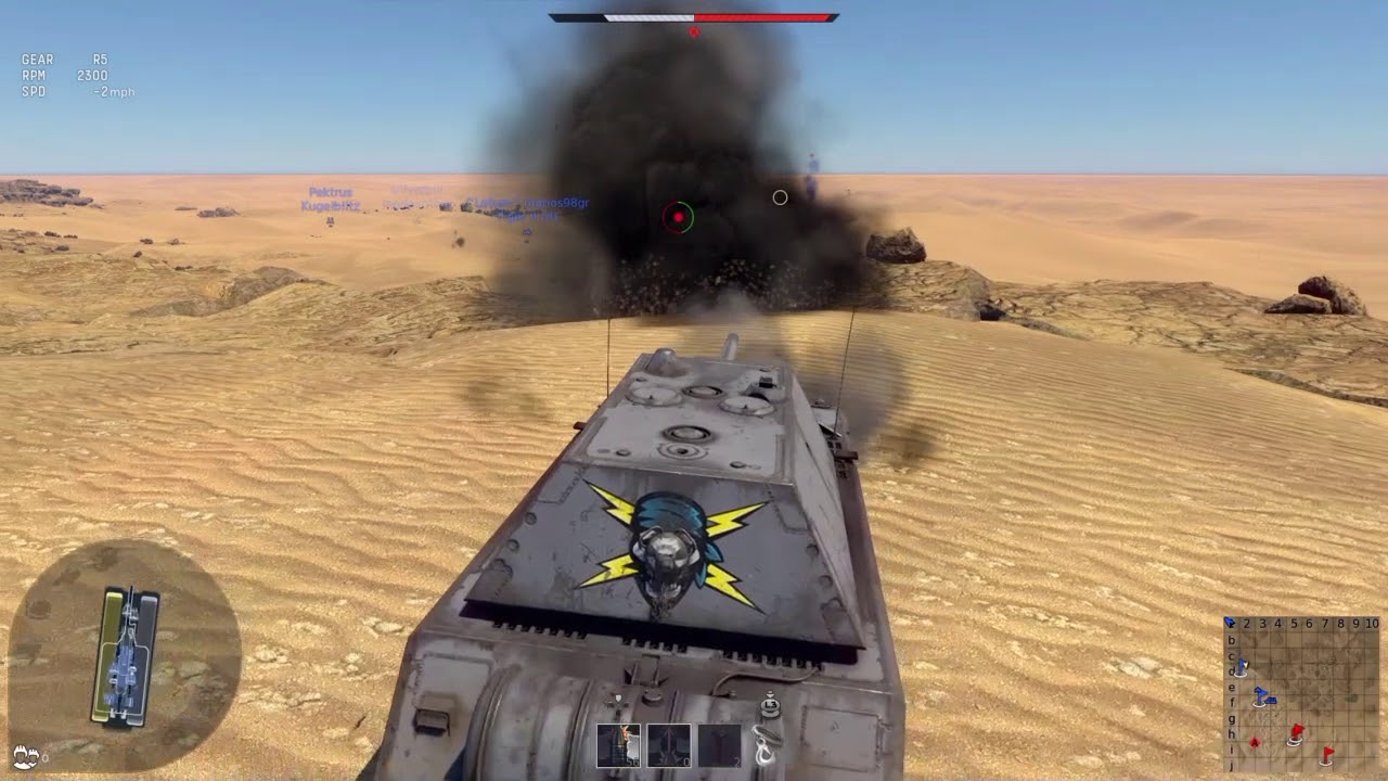 War thunder tanks _ Maus kills 3 Russian bias tanks - YouTube