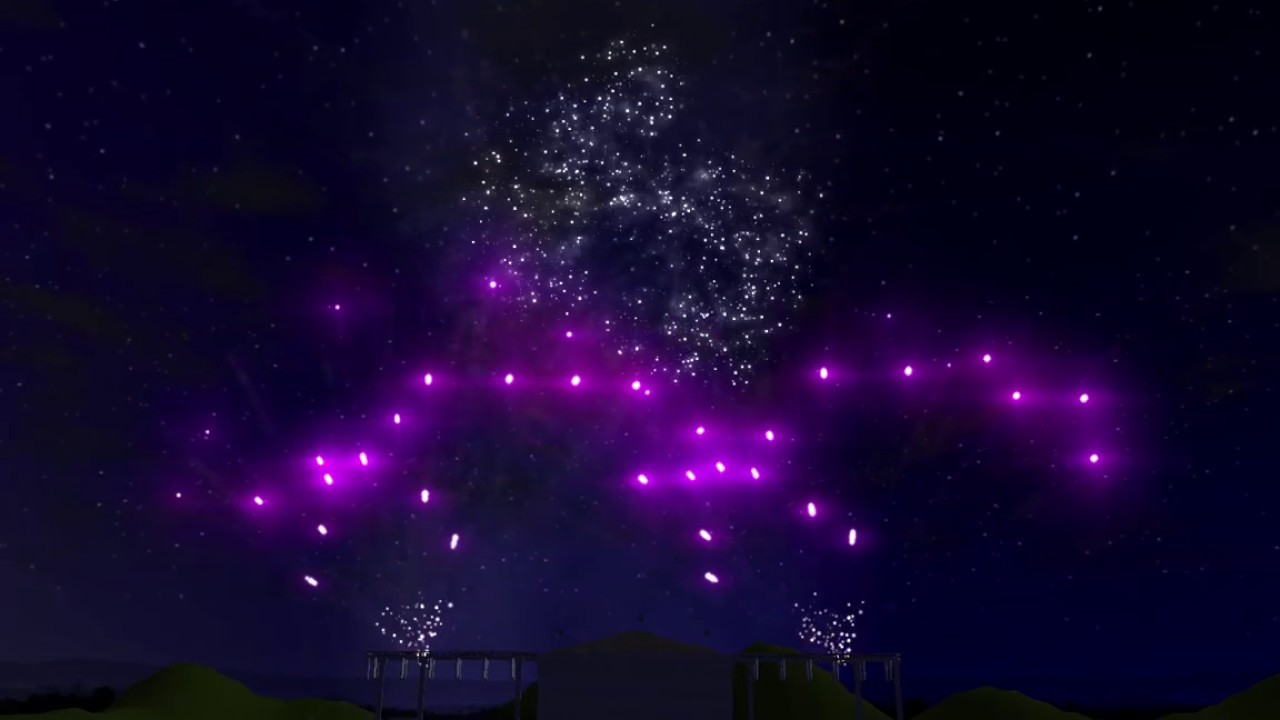 Sarah brightman-Running (RCT3-Firework Show) - YouTube