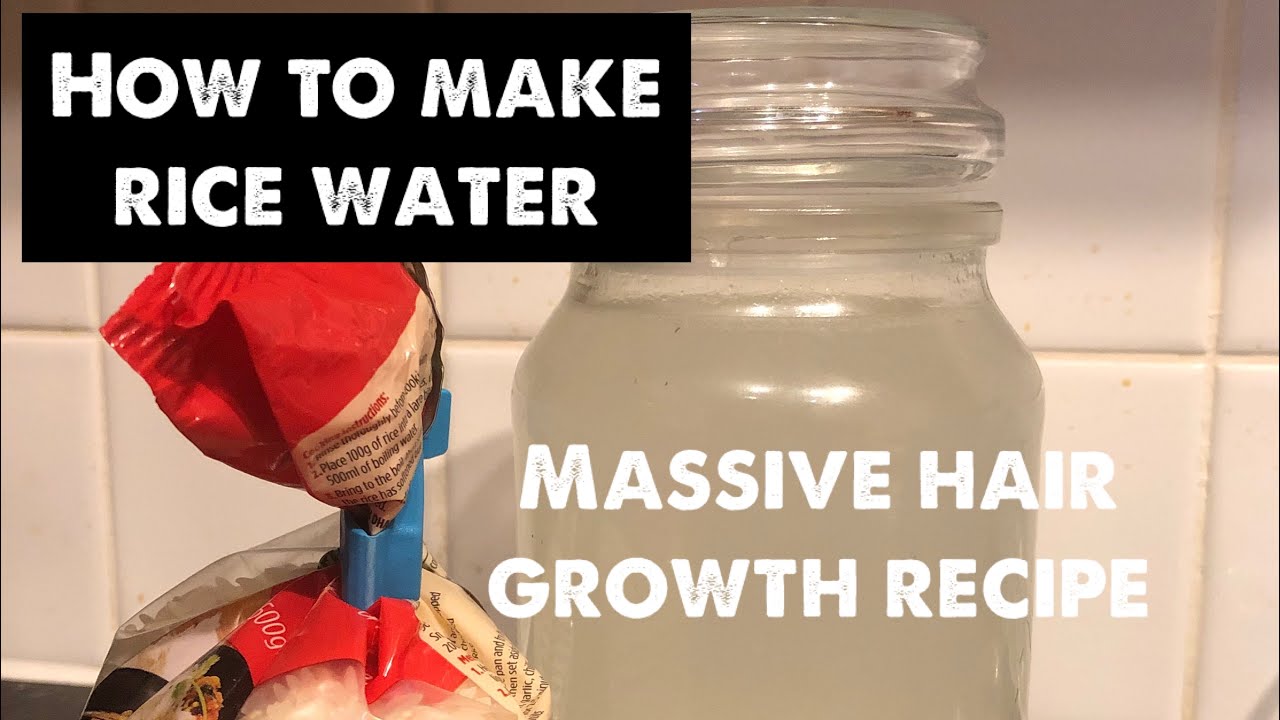 How to Make Fermented Rice Water for Strong, Healthy Hair That Grows ...