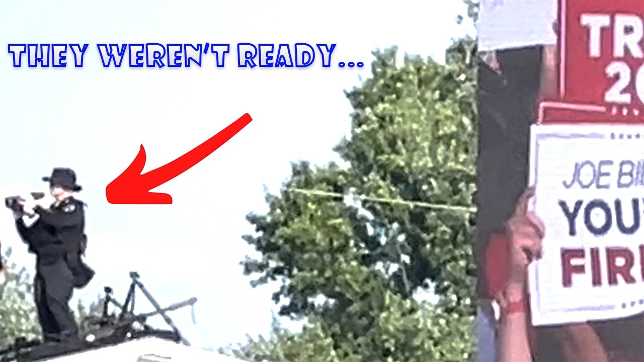 Sniper Team Wasn't Ready (Trump Rally - Butler, PA - 7/13/2024) - YouTube
