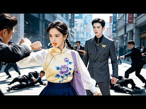 💥 No One Knew the CEO’s Cute Secretary Was a Top Assassin—Until She Took Down an Entire Gang👑#movie