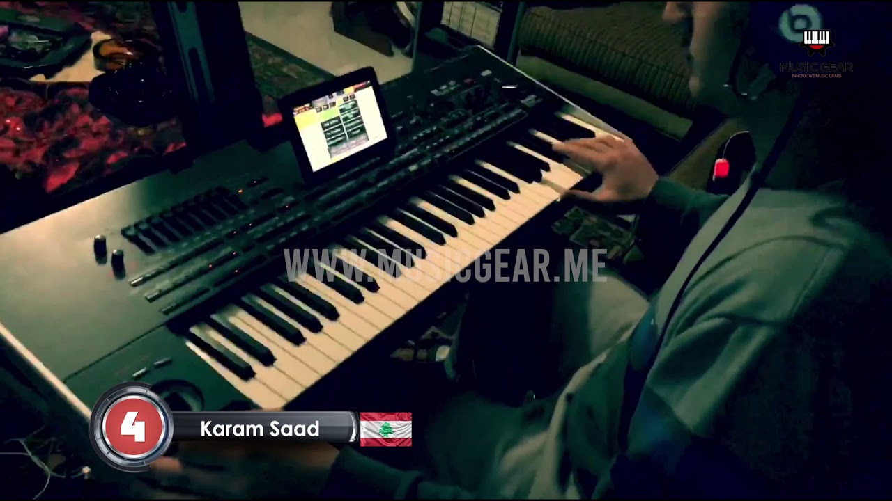Music Gear Lebanon Competition#1 Karam Saad #4 - YouTube