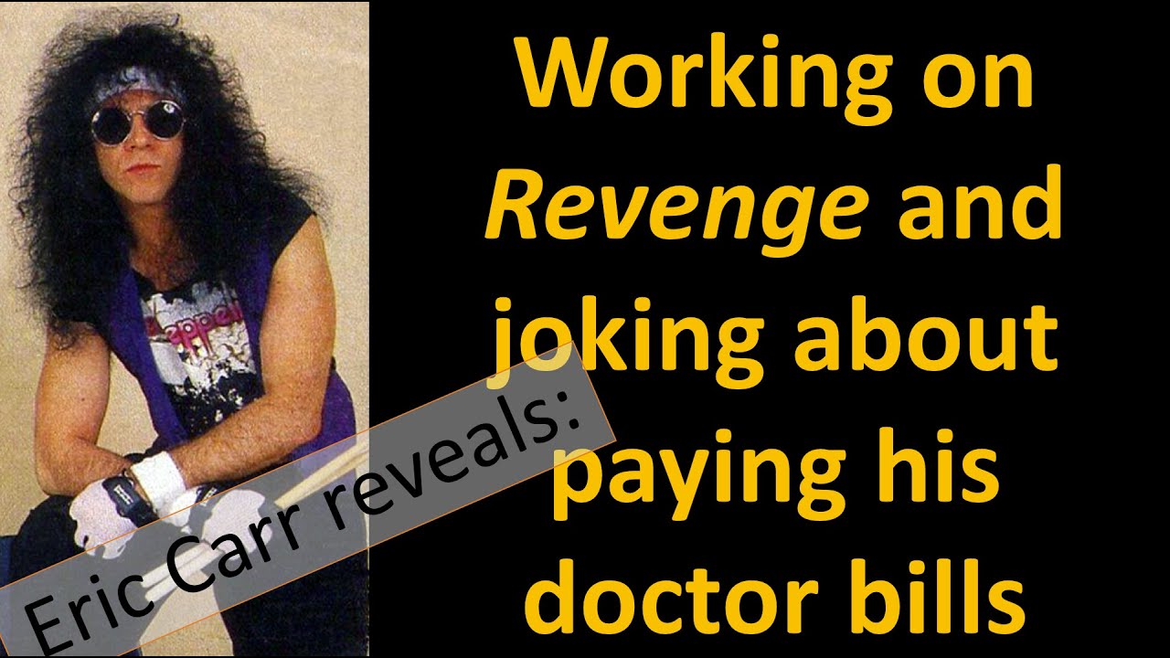 Eric Carr reveals: KISS's plans for 1991 - YouTube