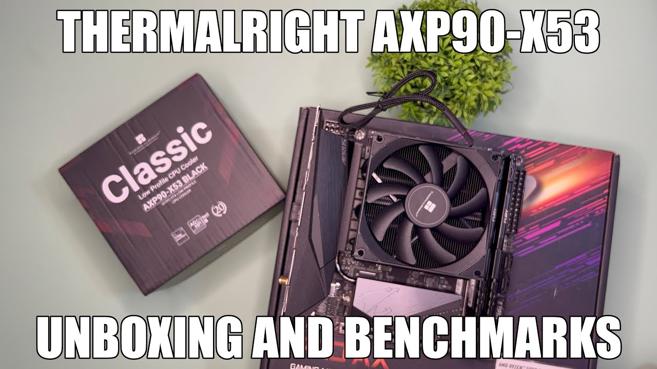 Thermalright AXP90-X53 | Unboxing, Mounting, and Benchmarks - YouTube