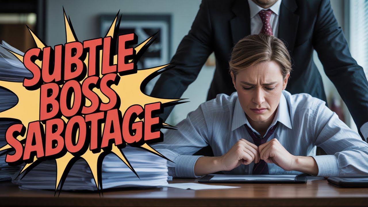Toxic Boss Red Flags Everyone Ignores - YouTube