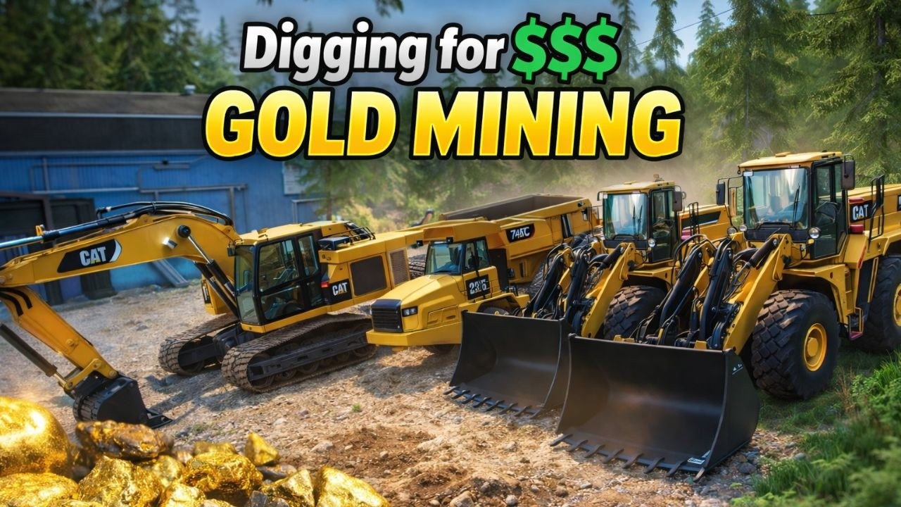 Digging for $$$ LIVE 💰 | Massive Gold Mining Operation Begins - YouTube