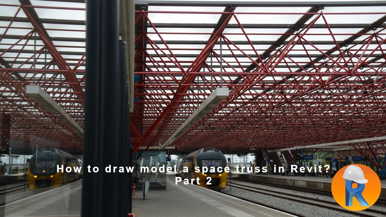 Revit 2022 | Space Truss Modelling in a Revit Project! - YouTube