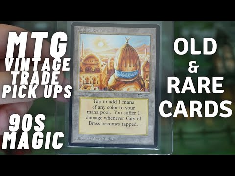 Vintage Magic Cards Picked Up In A Trade! What Old Cards Were Found ...