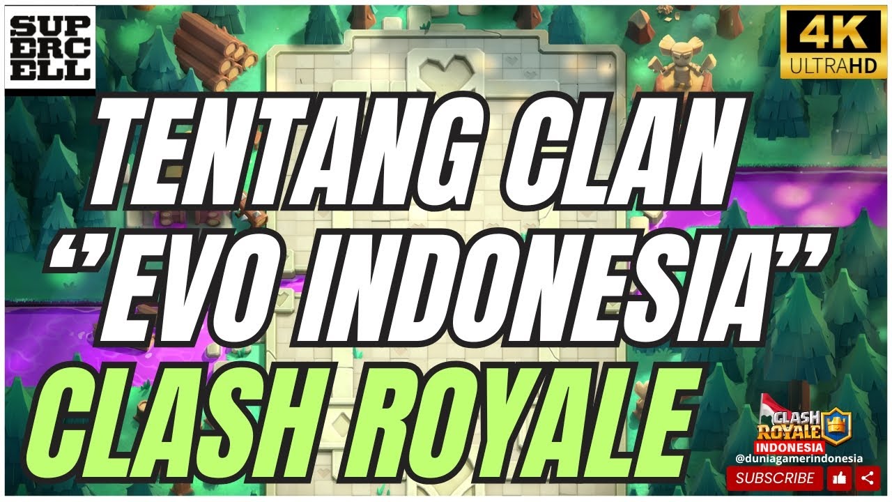 [🔴LIVE ] AYO GABUNG DI CLAN EVO INDONESIA CLASH ROYALE # ...