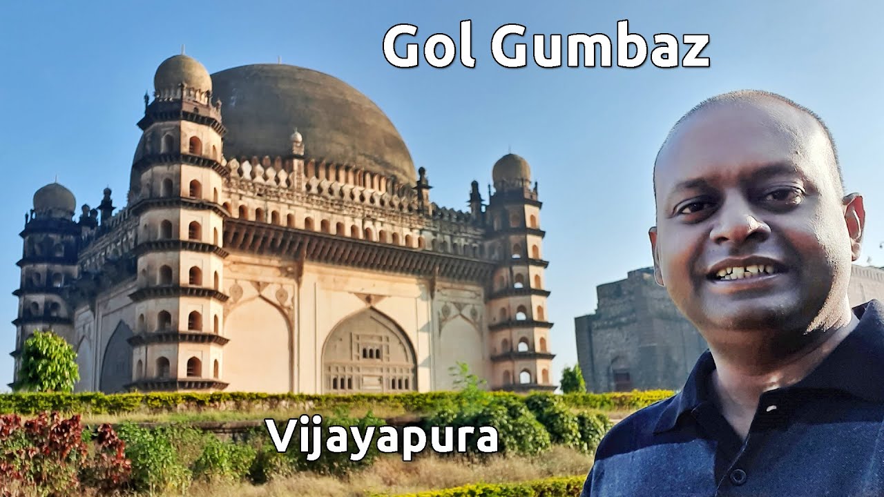 Bijapura 02 Gol Gumbaz ಗೋಲ ಗುಮ್ಮಟ Mohammed Adil Shah Sultan of Bijapur ...