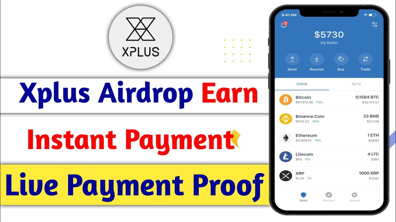 XPlus Airdrop | Instant Payment | Live payment Proof |Earn Crypto Token ...