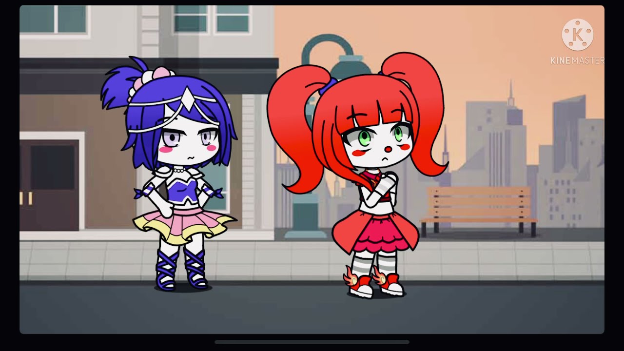 Fnaf gacha club: Ballora get stung by a Bee!!! - YouTube