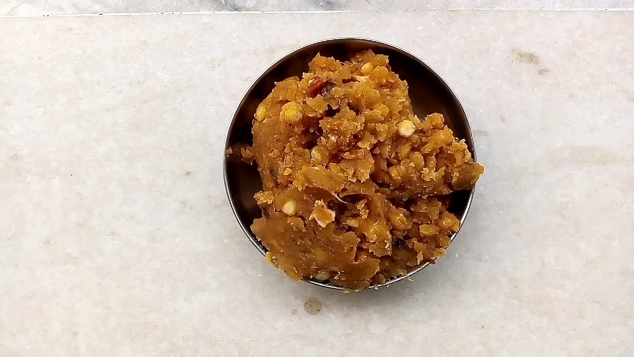 Traditional Hayagreeva sweet - YouTube