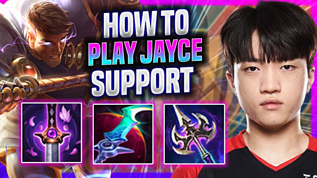 LEARN HOW TO PLAY JAYCE SUPPORT LIKE A PRO! - T1 Keria Plays Jayce ...