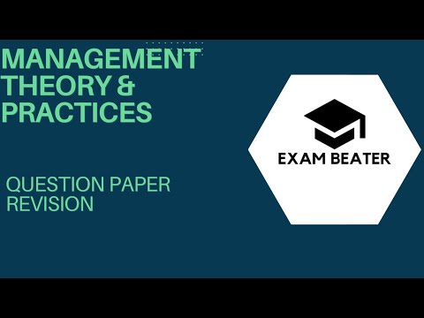 1st BBA- Management Theory & Practices- Question Paper Revision - Dr ...
