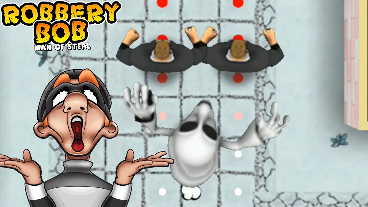 Robbery bob 1 – Costume Mario Ghost Using Rotten Donut #2 - YouTube