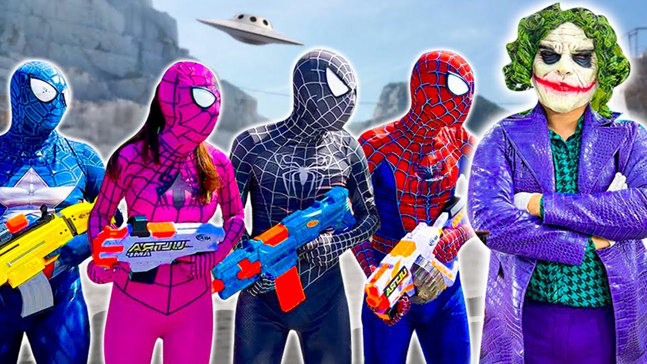 SUPERHERO's Story || All Superheroes Escape From Haunted House (Action ...