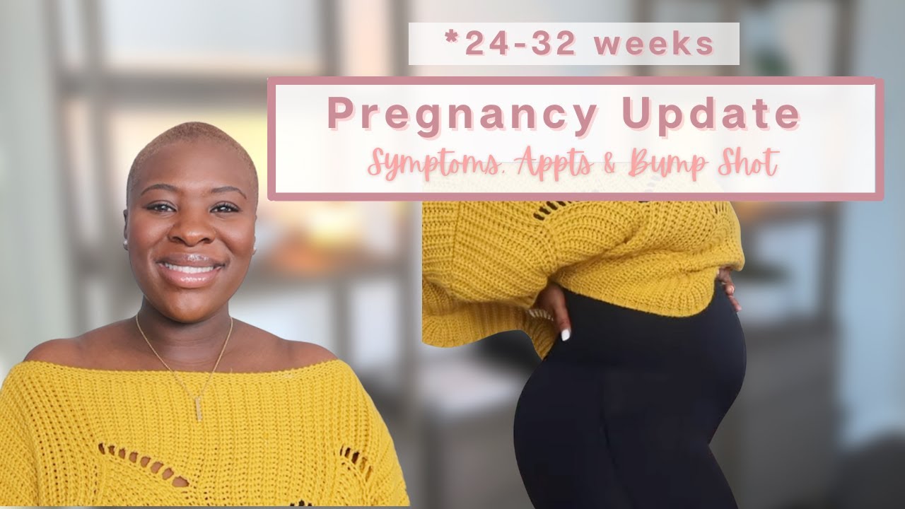6-8 Month Pregnancy Update | Pre Term Labor Scare | babybub | Bump Shot ...