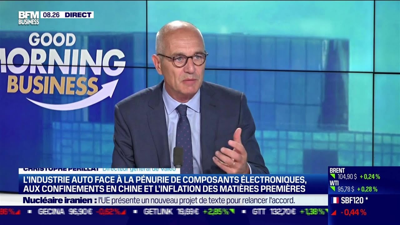 Christophe Périllat (Valeo) : Valeo réaffirme ses objectifs pour 2022 ...
